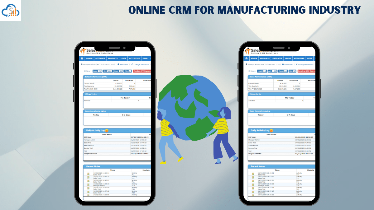Online CRM For Manufacturing Industry | SalesBabu India