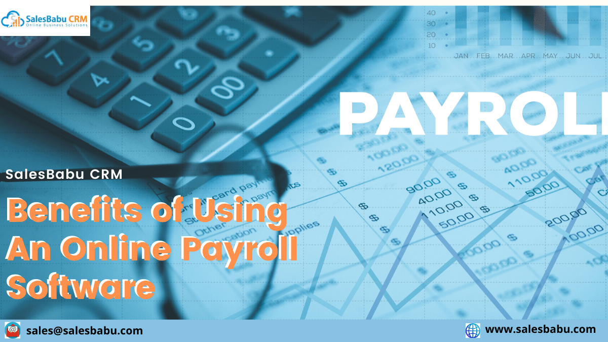 Benefits of using an Online Payroll Software - SalesBabu India
