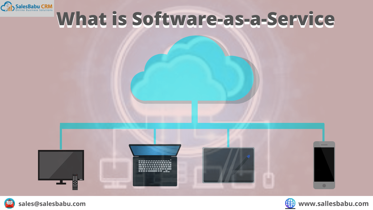 What is SaaS (Software as a Service) | SalesBabu CRM