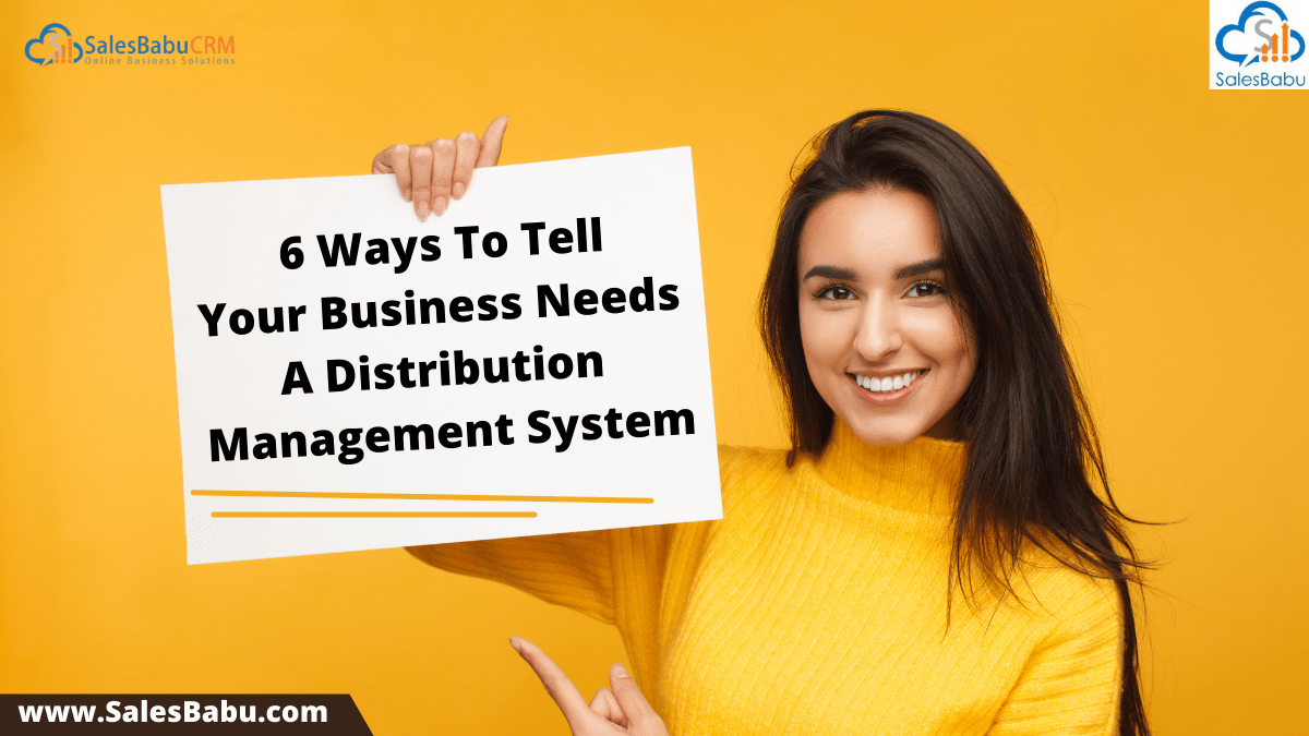 Reasons Why Business Needs Distribution Management System